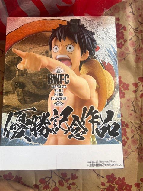 One Piece BWFC Monkey D Luffy Special Edition Hobbies Toys Toys
