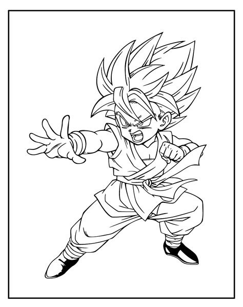50 Desenhos do Goku para colorir Dicas Práticas verloop io