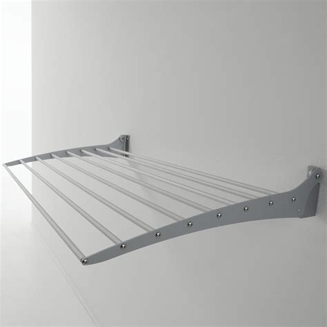 Rebrilliant Wall Clothes Drying Rack Wall Mounted Clothes Airer