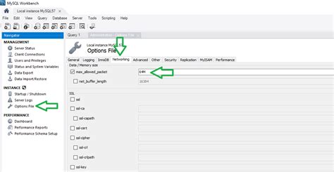 Mysql How To Change Max Allowed Packet Size Stack Overflow