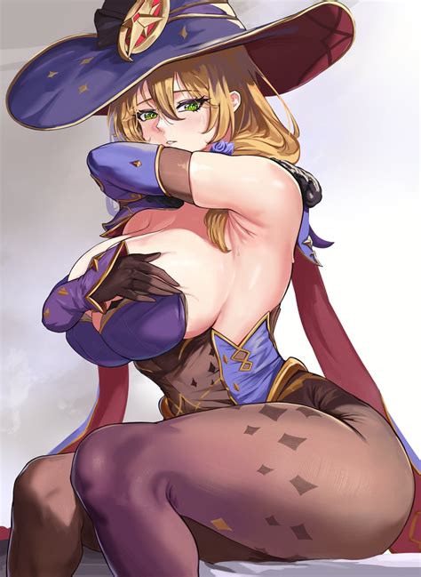 Mona And Lisa Genshin Impact Drawn By Loooyd Danbooru