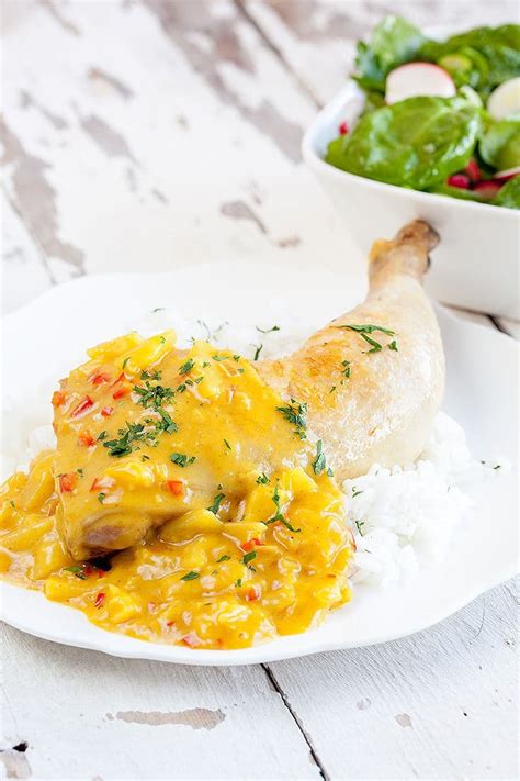 Kip Kerrie Met Ananas Recept Ohmydish
