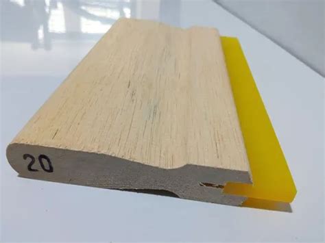 Rodo Madeira Pu Sh Amarelo Cm Silk Screen Parcelamento Sem Juros