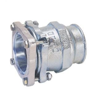 Raccord à compression en fonte pour tubes en acier Gebo F 4 pouces 01