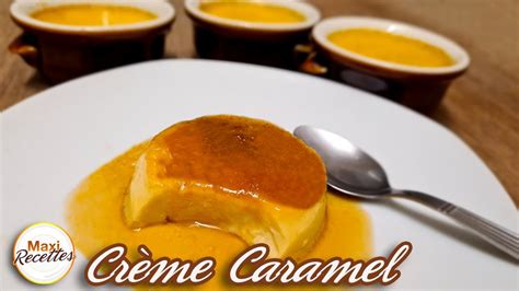 Crème Caramel Recette Facile et Rapide YouTube