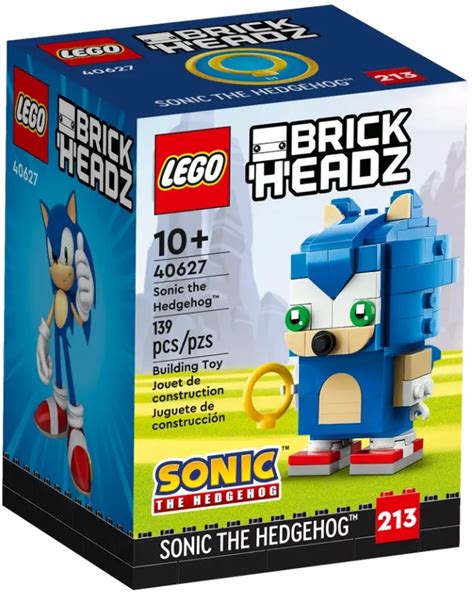 LEGO BrickHeadz 40629 Sonic The Hedgehog 40628 Miles Tails Prower