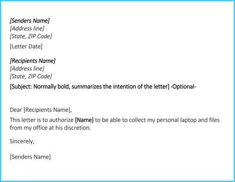 Heres A Quick Way To Solve A Info About Sample Authorization Letter To