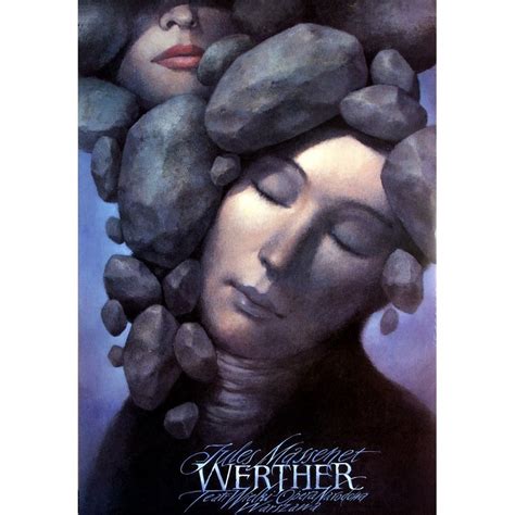 Werther Jules Massenet Polish Opera Poster