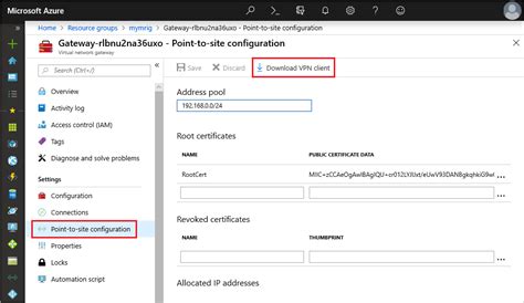 Ssms를 사용하여 지점 및 사이트 간 연결 구성 Azure Sql Managed Instance Microsoft Learn