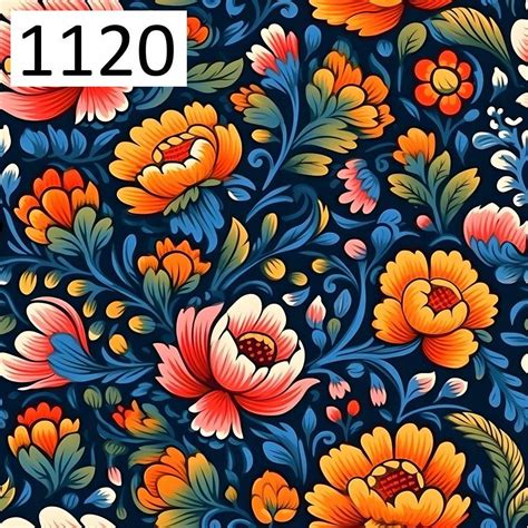 Tkanina Oxford Wodoodporna W1120 Kwiaty Europa 14013289098 Allegro Pl
