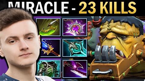 Alchemist Dota Miracle With 23 Kills And Cuirass TI13 YouTube