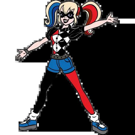 Supergirl Harley Quinn Coloriages gratuits à imprimer