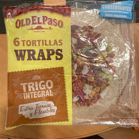 Old El Paso 6 Tortillas Wraps Review Abillion