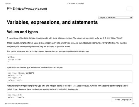 chapter 2 variables python and c programming lecture notes for semester one by dr busingye