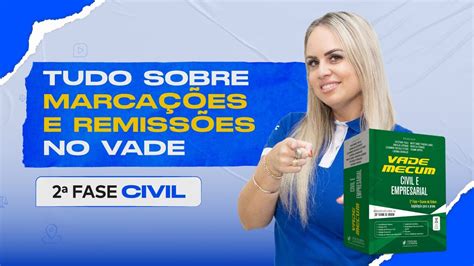 Como fazer MARCAÇÕES e remissões no Vade Mecum de CIVIL 2ª Fase OAB