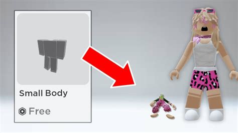 How To Get The SMALLEST ROBLOX AVATAR CHEAP YouTube