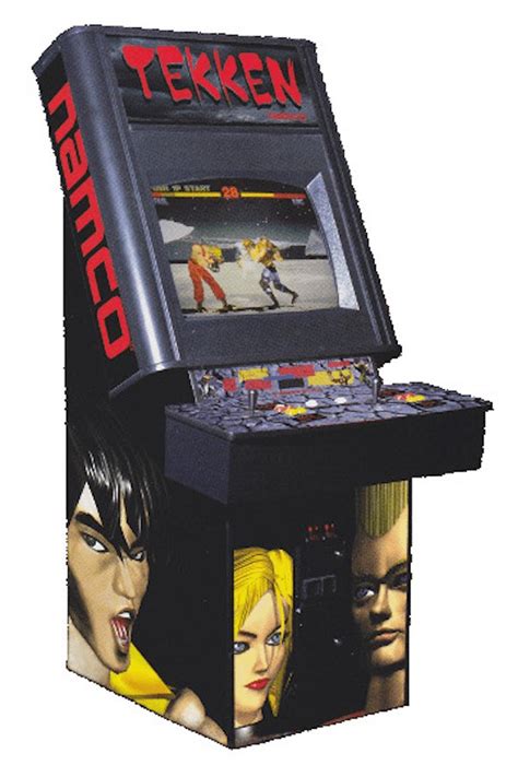 Tekken 1 Character Art Arcade Cabinet Art Gallery Page 2