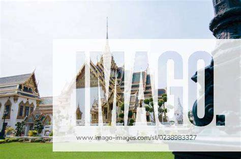 The Facade Of The Grand Palace In Bangkok Thailand Der Fassade Des