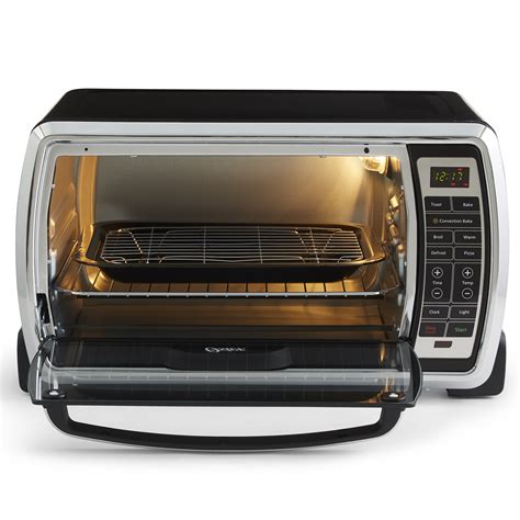 Oster Large Digital Countertop Convection Toaster Oven Slice Black