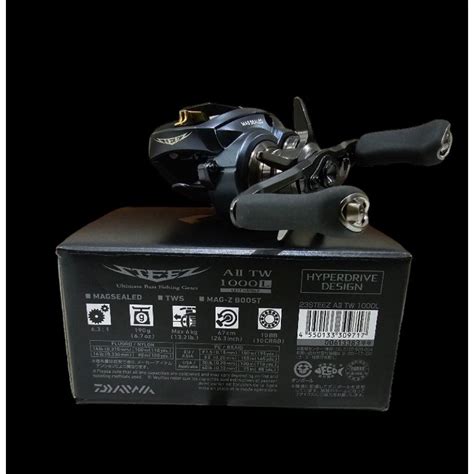 Jual Reel BC Daiwa Steez A II TW New 2023 GARANSI RESMI DAIWA Shopee