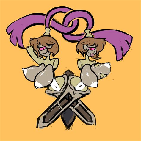 Rule 34 Animate Inanimate Anthro Big Breasts Breasts Doublade Duo Hi Res Looking At Viewer