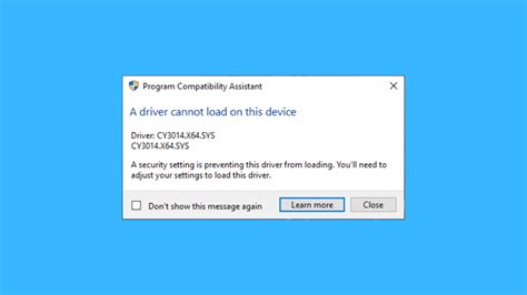 How To Fix A Driver Can T Load On This Device Error