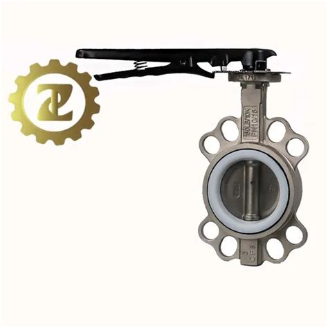 Stainless Steel 304 Body Disc Seat EPDM Wafer Type Butterfly Valves