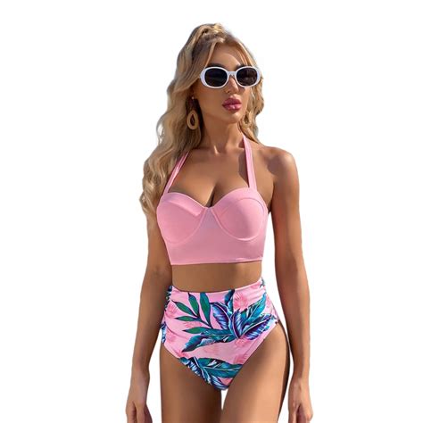 Str J K Pielowy Bikini Boho Wysoki Stan Rozm M Allegro Pl