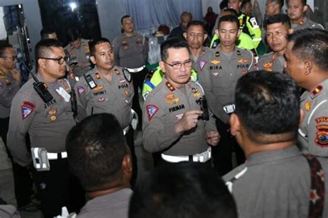 Kakorlantas Beri Semangat Saat Cek Kesiapan Operasi Komodo Terpusat