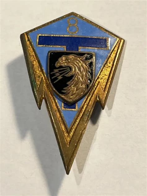 Insigne Militaire Me R Giment De Transmission Drago H P