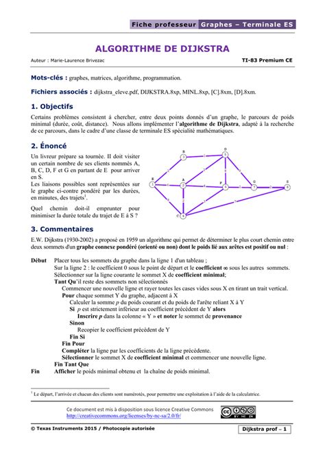 pdf algorithme de dijkstra c pdf télécharger download