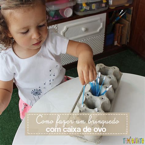 Como Fazer Um Brinquedo Uma Caixa De Ovo Tempojunto