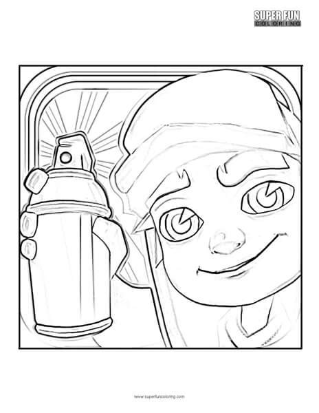 Coloriage Surf Luxe Images Coloring Page Subway Surfers 5 Coloriage