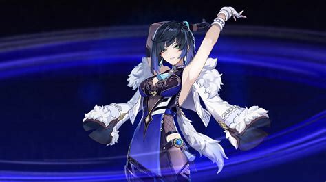 Yelan The Valley Orchid Genshin Impact Live Wallpaper Moewalls The