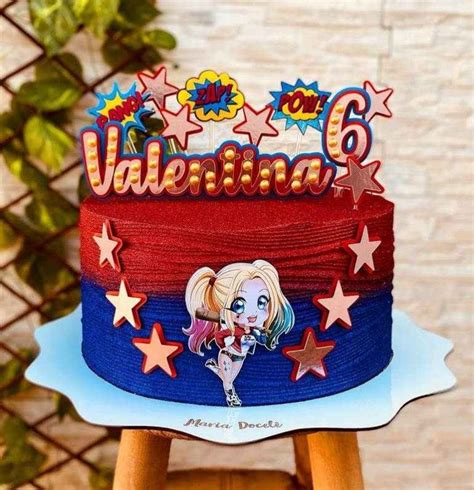 Bolo da Arlequina 79 fotos e dicas para uma decoração de aniversário