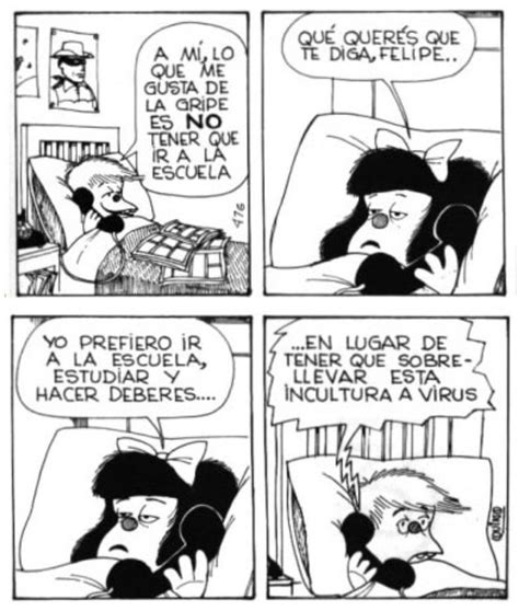 Mafalda Y Felipe Mafalda Frases Mafalda Mafalda Tiras