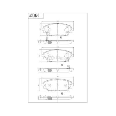 Balatas Delanteras Ceramica DYNAMIK DNK8952D1728CK Mazda Cx3