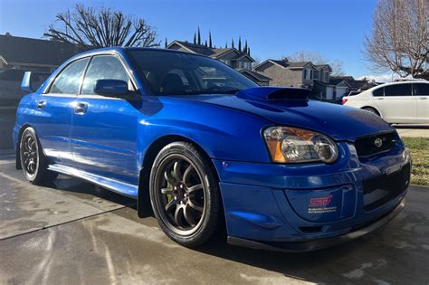 No Reserve 2004 Subaru Impreza WRX STi For Sale On BaT Auctions Sold