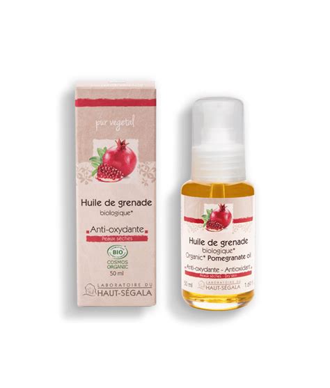 Huile de grenade certifiée BIO Laboratoire Haut Ségala