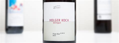 Weingut Holger Koch Pinot Noir 2012 Mat Og Vinnett