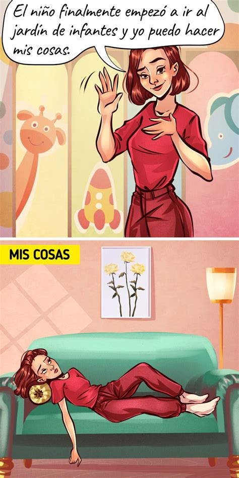 18 Cómics que muestran cómo cambia la vida de las mujeres cuando se