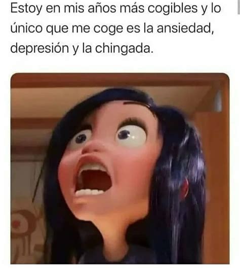 Estoy en mis años más cogibles y lo único que me coge es la ansiedad