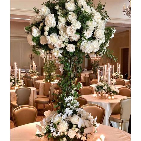 Top Centros De Mesa Flores Blancas Abzlocal Mx