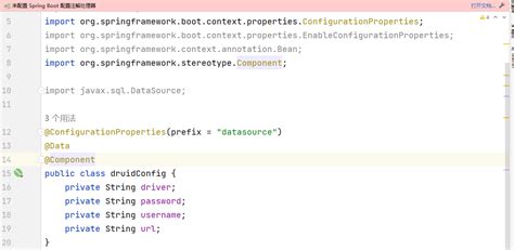 springboot——bean属性绑定 极客之音