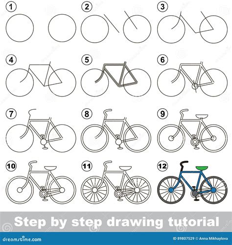 Como Dibujar Una Bicicleta Facil Para Niños Paso A Paso Consejos