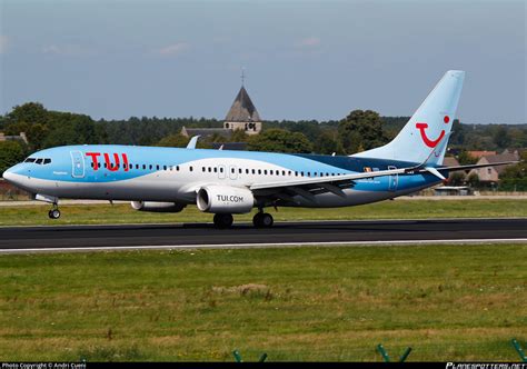 OO JAV TUI Fly Belgium Boeing 737 8K5 WL Photo By Andri Cueni ID
