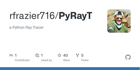 GitHub Rfrazier716 PyRayT A Python Ray Tracer