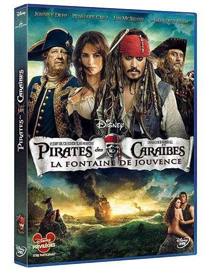 Pirates des Caraïbes La fontaine de jouvence DVD DVD Zone 2 Achat