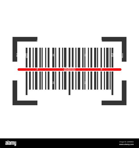 Barcode Icon Vector Barcode Icon In Flat Style Vector Barcode Icon