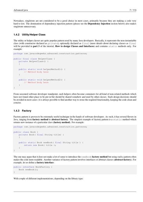 advanced java notes pdf connect 4 techs